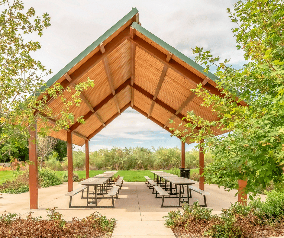 Outdoor Park Structure Total Site Amenities
